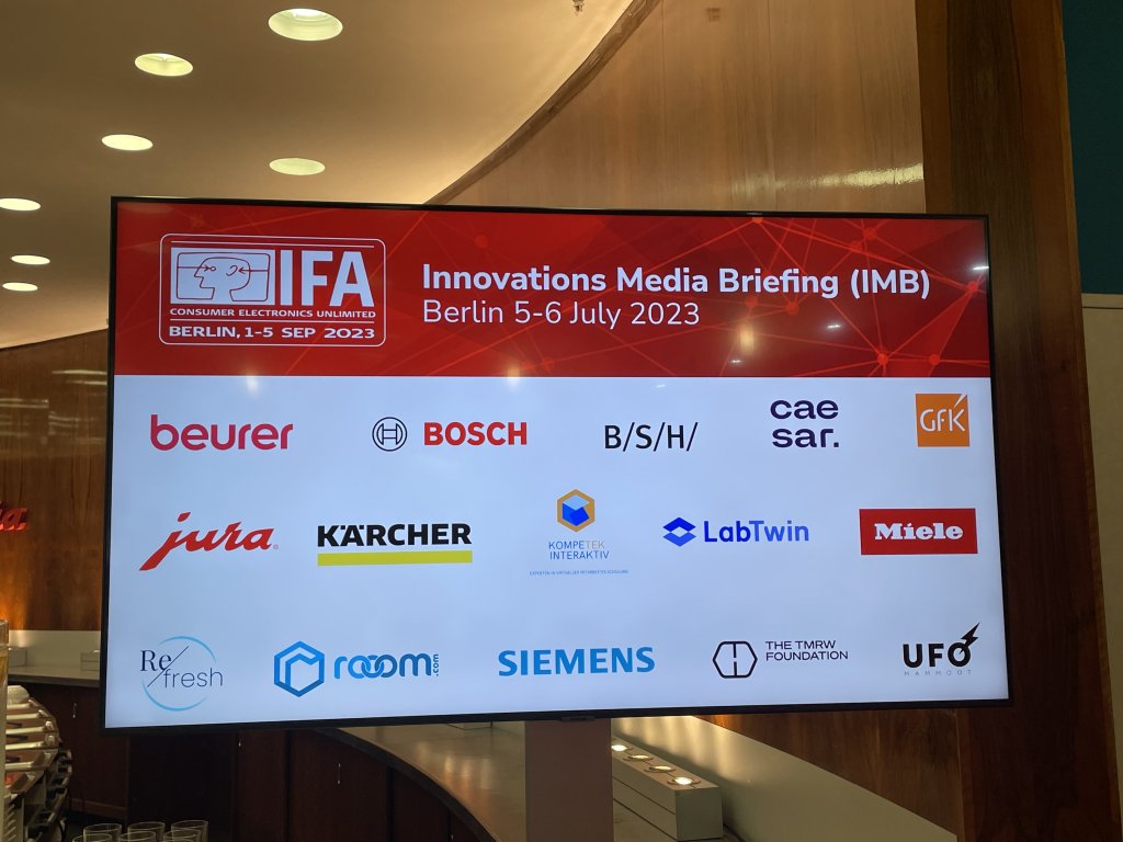 Eindrücke vom IFA Innovations Media Briefing 2023 | Elektromarkt ...