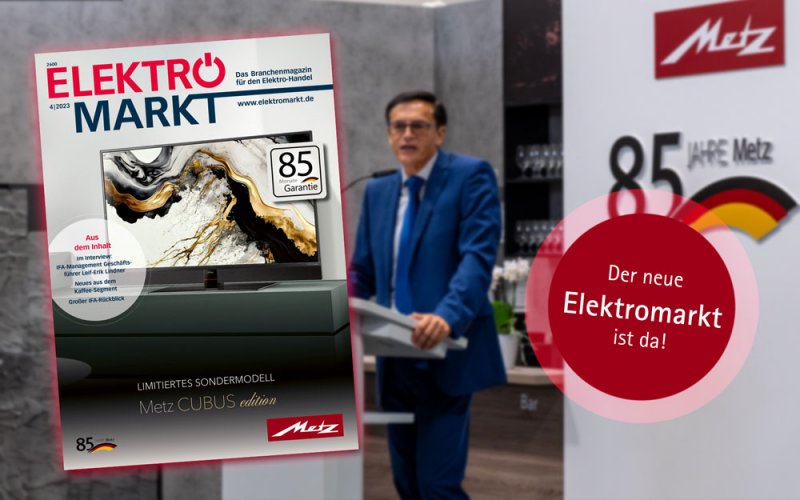 Elektromarkt Ausgabe 4-2023 ist da! | Elektromarkt | Fachmagazin für ...