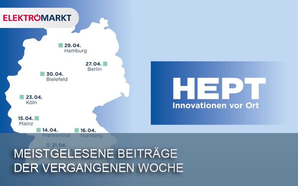 Top 5 der Woche – 4/2026 | Elektromarkt | Fachmagazin für Home Electronics